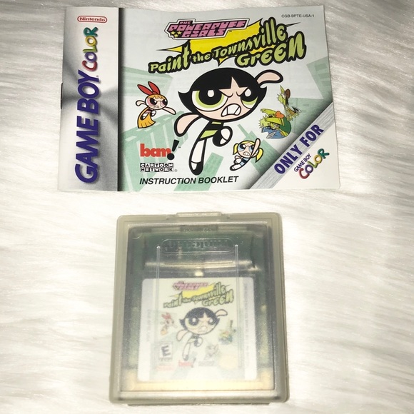 Nintendo | Video Games & Consoles | Gbc Powerpuff Girls Paint The ...
